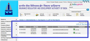 How to download The IRDA Surveyor list (Easy Guide)
