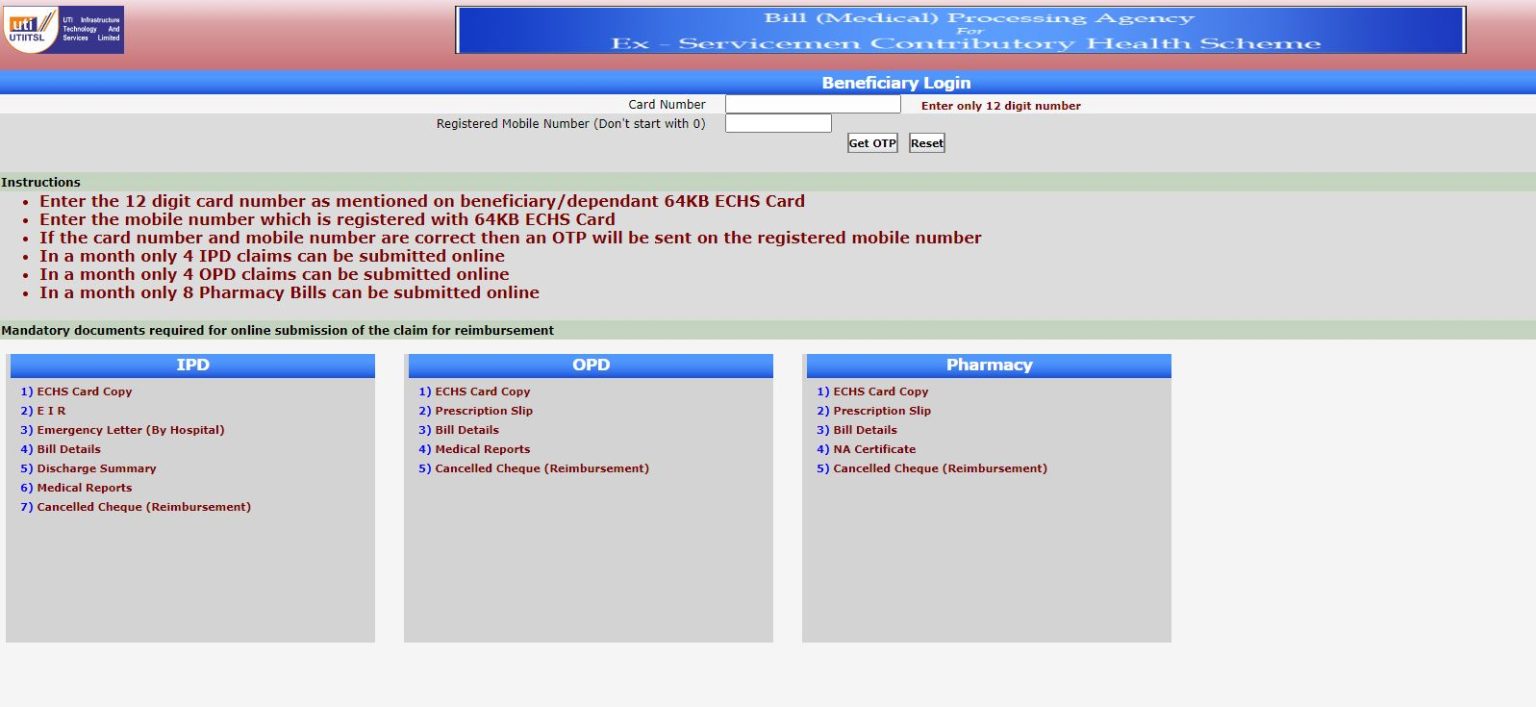 Ex Servicemen Contributory Health Scheme (ECHS) - A Complete Guide