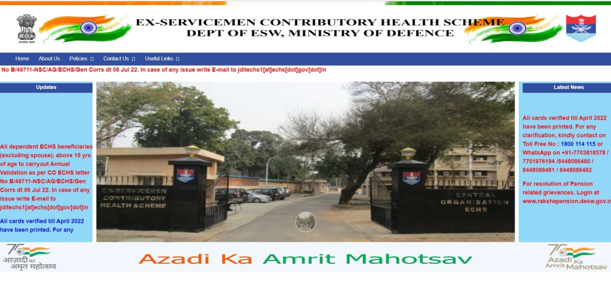Ex Servicemen Contributory Health Scheme (ECHS) - A Complete Guide